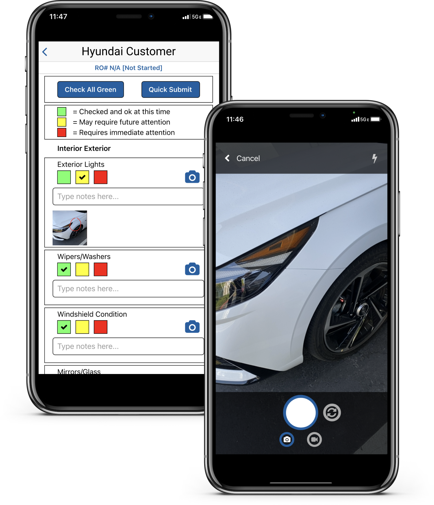Hyundai Digital Service Lane Technology