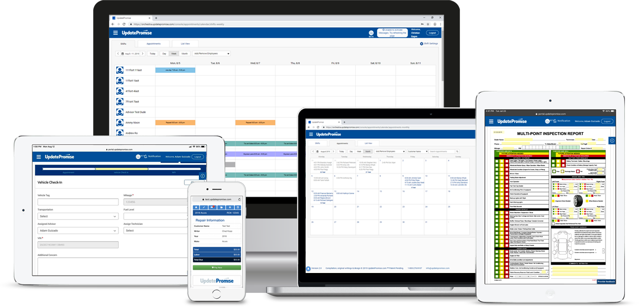 Video and Photo-Enabled MPI powered by UpdatePromise